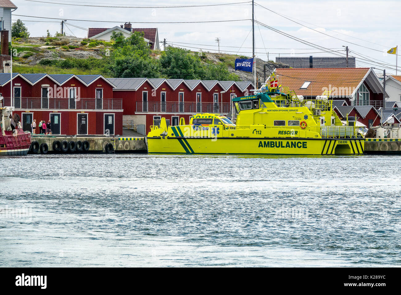 Gothenburg, Sweden - july 24, 2017: Northern Offshore Services large ...