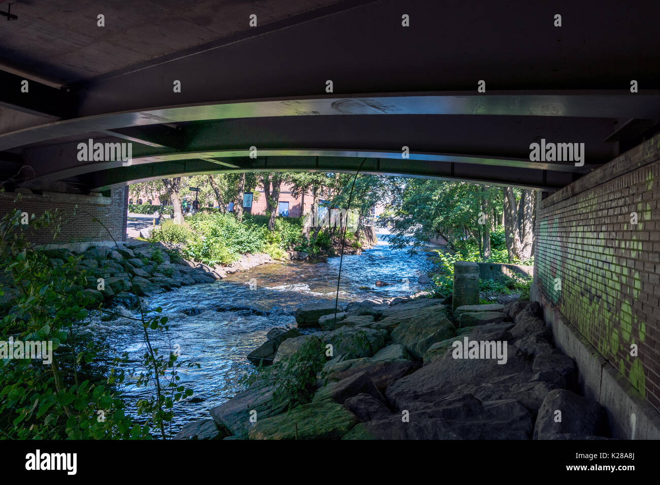 Akerselva waterfall hi-res stock photography and images - Alamy