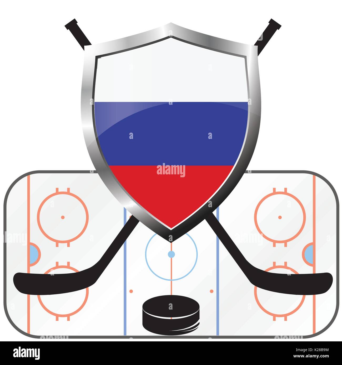 Russian Hockey Logo