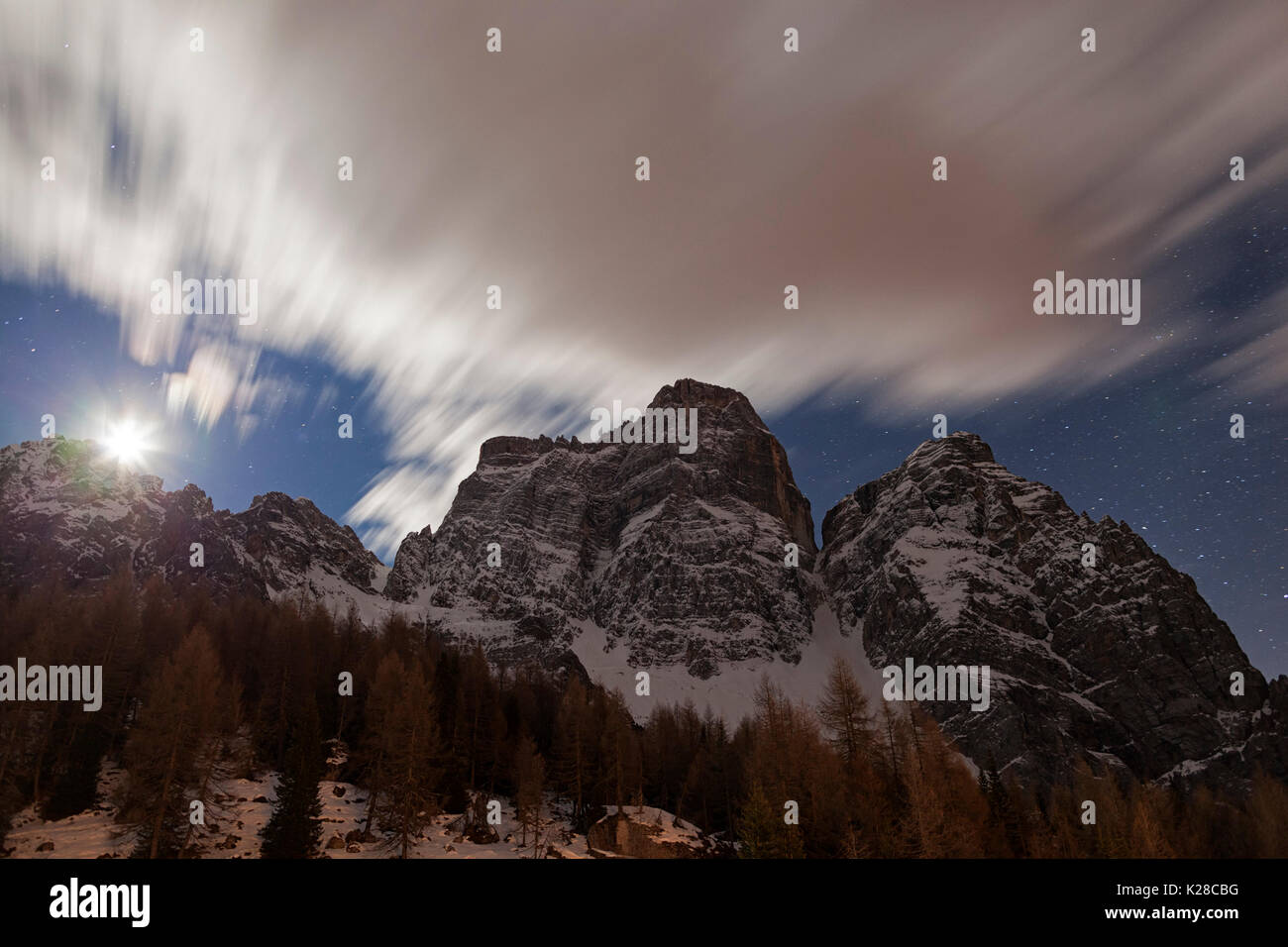 Pelmo Mount, Dolomites, Borca di Cadore, Belluno, Italy Stock Photo - Alamy