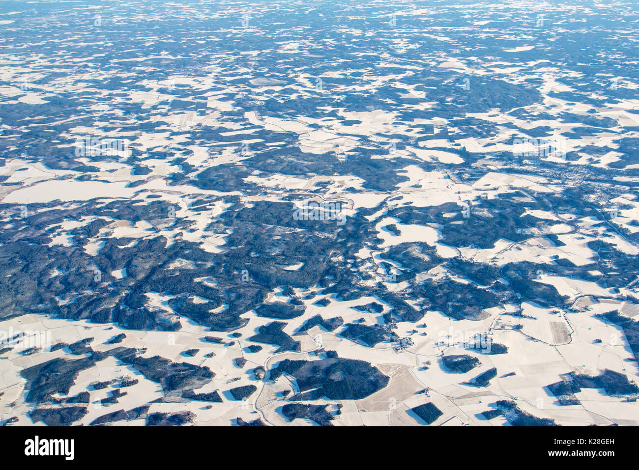 Finland lake aerial hi-res stock photography and images - Alamy