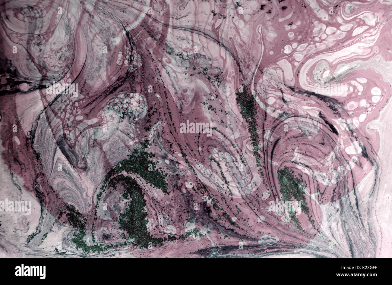 Marbled abstract background. Liquid marble pattern. Stone surface ...