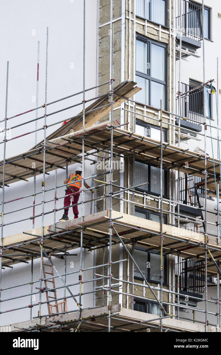 Fire building cladding hi-res stock photography and images - Alamy
