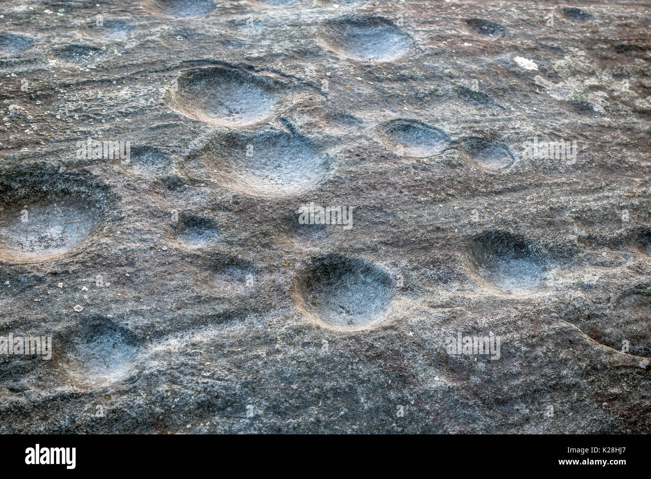 Cup and ring mark Stock Photo - Alamy
