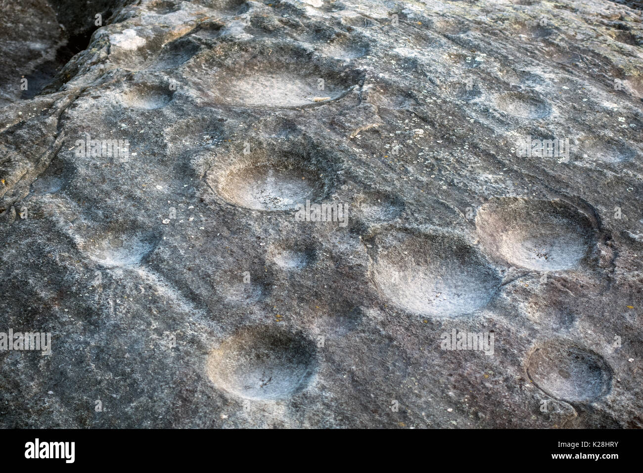 Cup and ring mark Stock Photo - Alamy