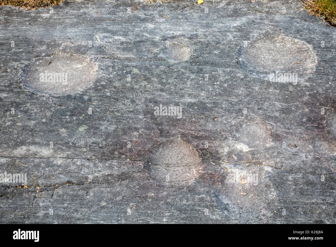 Cup and ring mark Stock Photo - Alamy