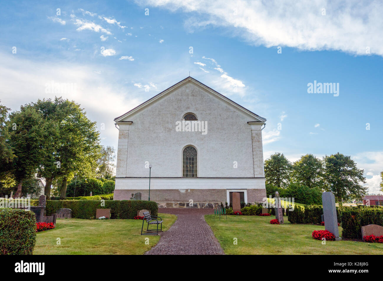 Mogata church an upcounty church Stock Photo - Alamy