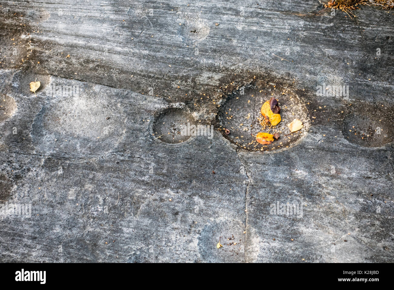 Cup and ring mark Stock Photo - Alamy