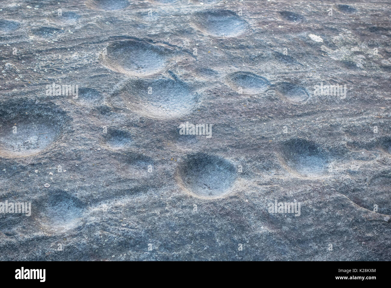 Cup and ring mark Stock Photo - Alamy
