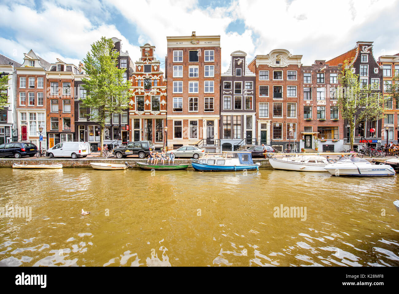 Amsterdam city view Stock Photo - Alamy