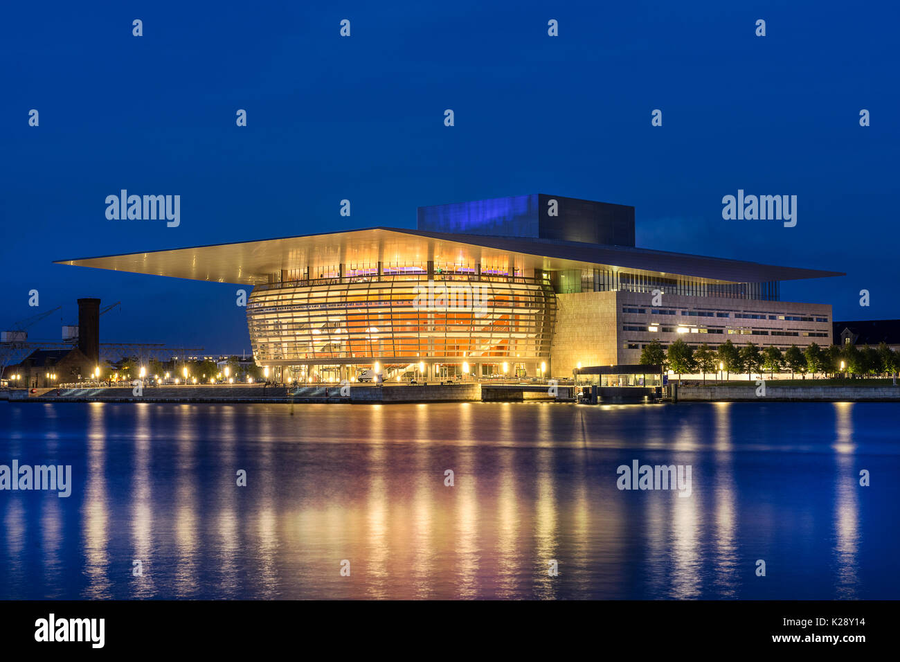 Copenhagen opera house Stock Photo - Alamy