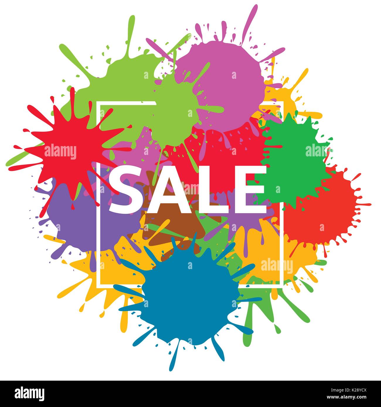 Splash banner Cut Out Stock Images & Pictures - Alamy