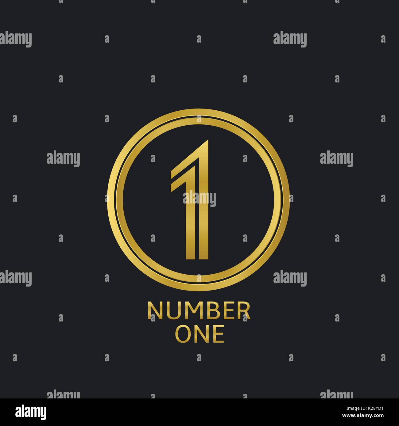 1st place award Stock Vector Images - Alamy