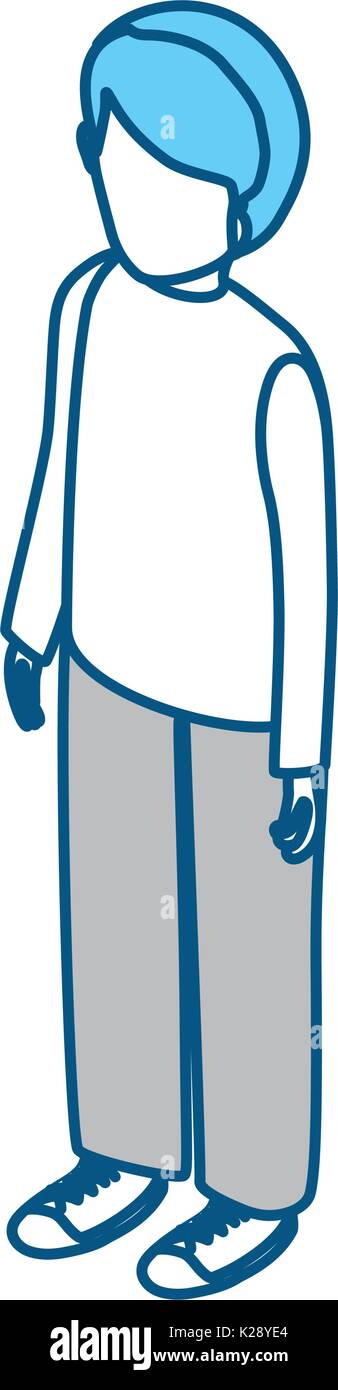 Man faceless cartoon Stock Vector Image & Art - Alamy