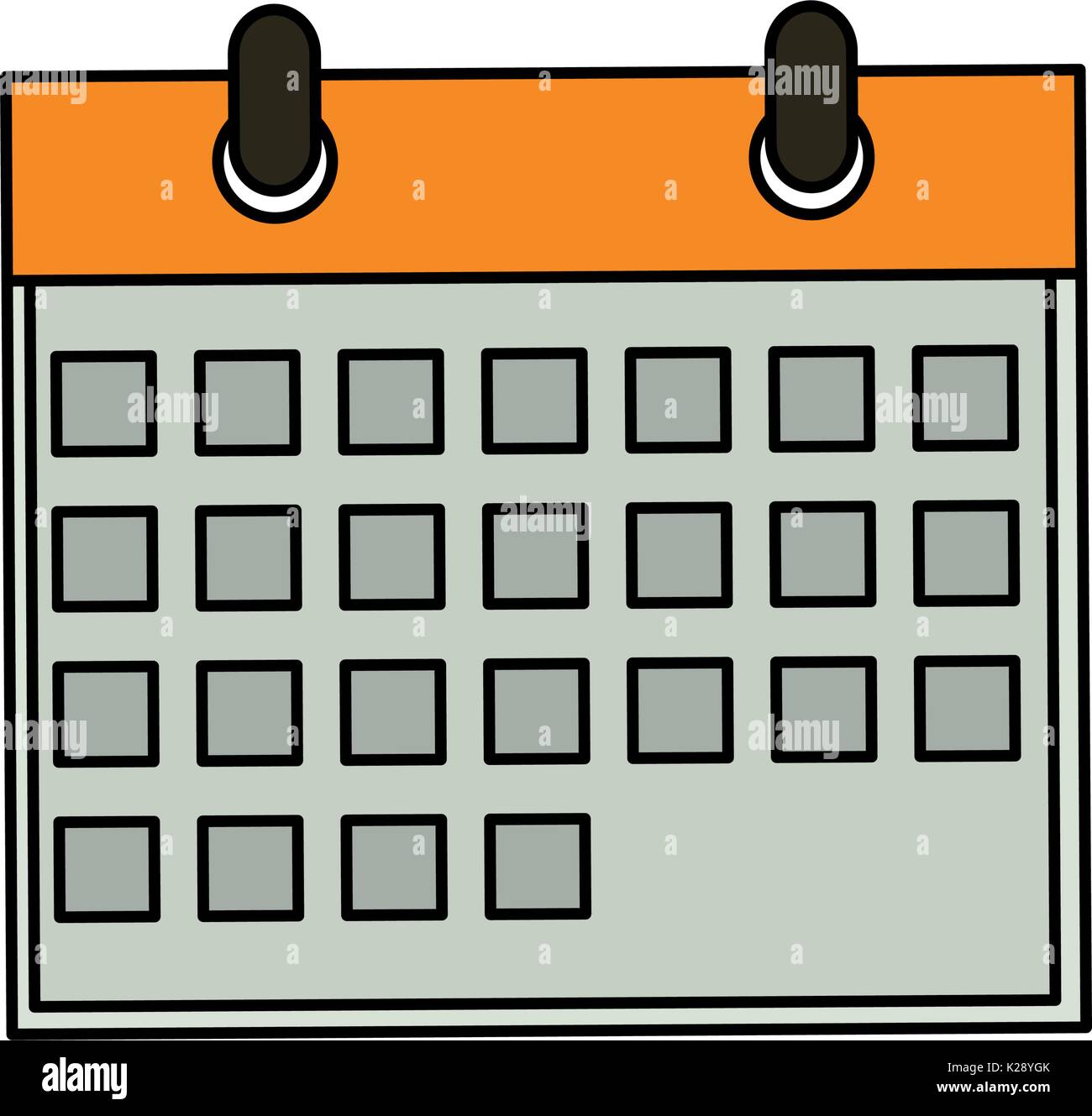 Calendar date syymbol Stock Vector Image & Art - Alamy