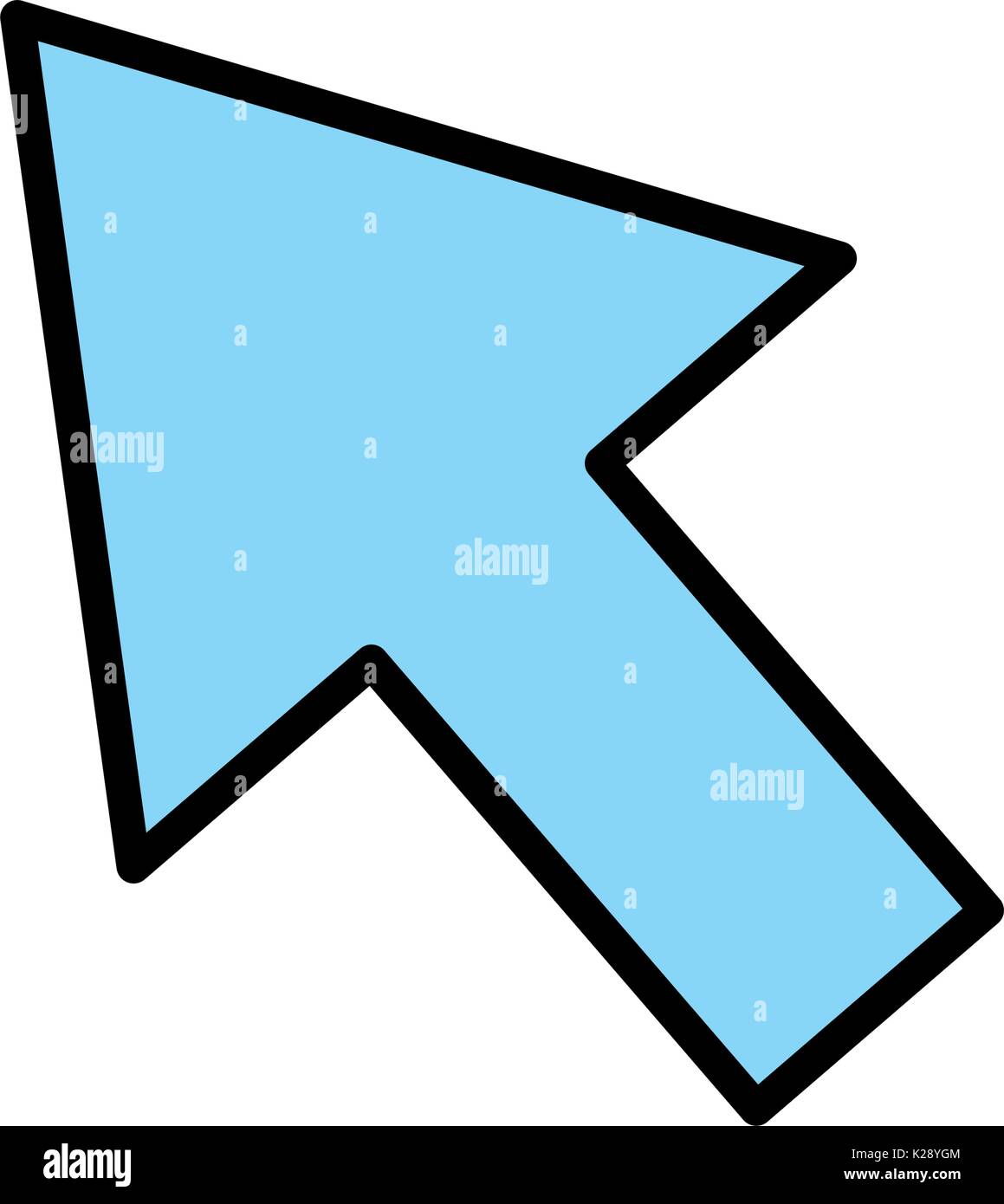 Click arrow cursor Stock Vector Image & Art - Alamy