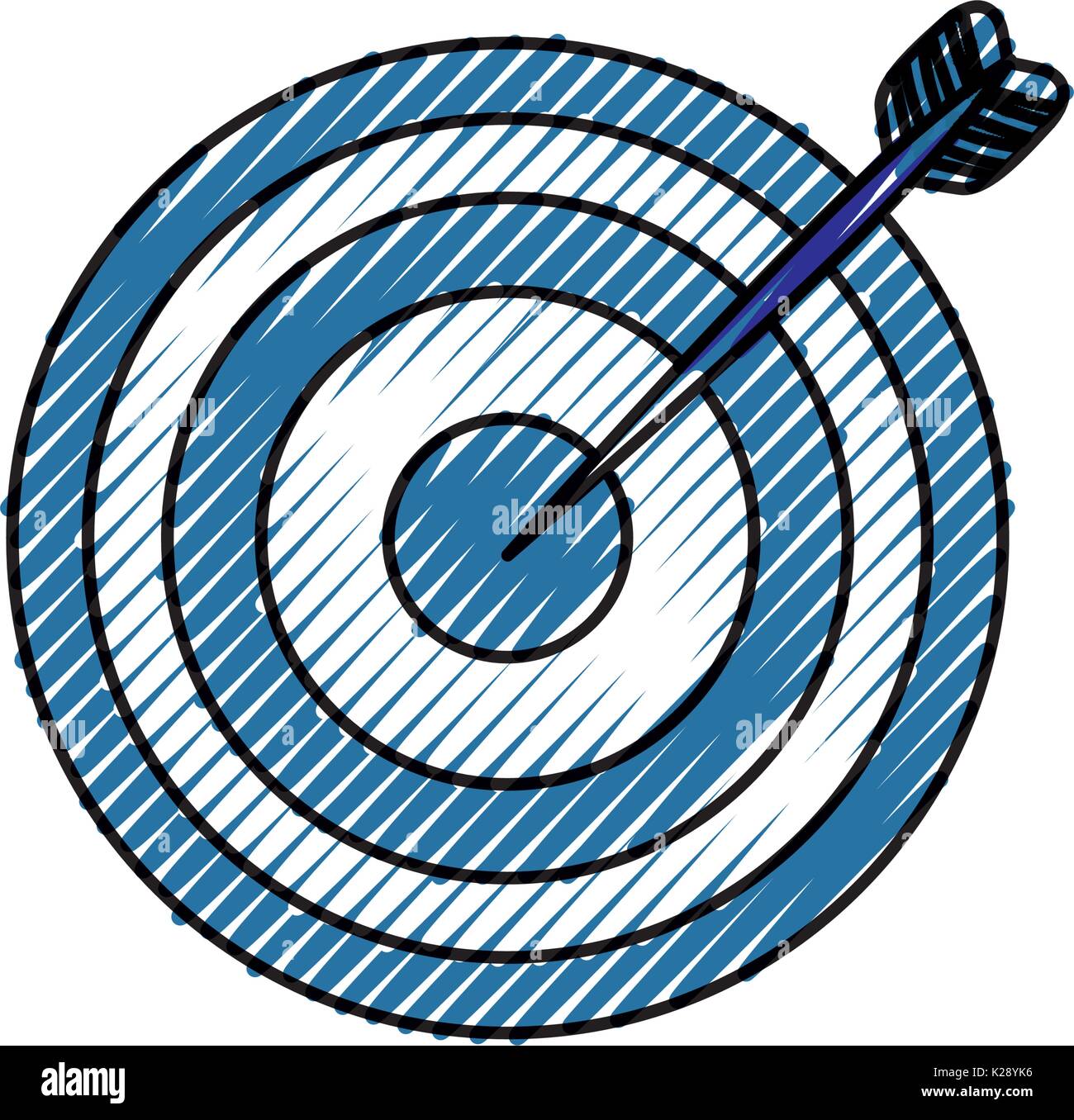Target dartboard symbol Stock Vector Image & Art - Alamy