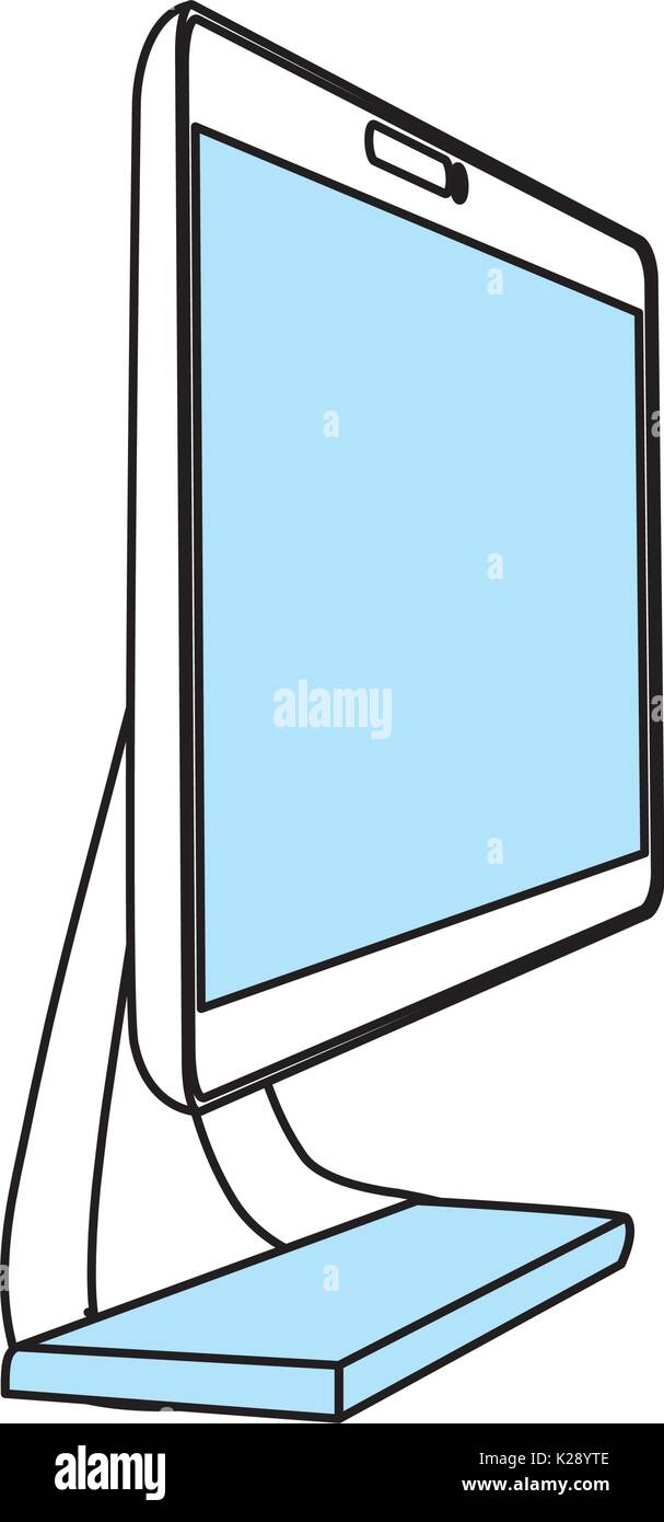 Computer screen technology Stock Vector Image & Art - Alamy