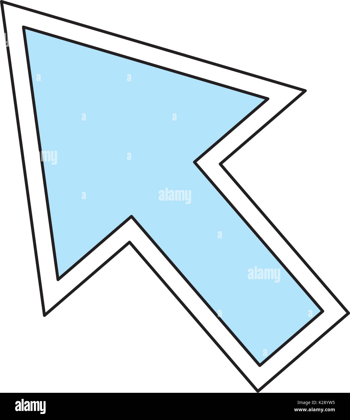 Click arrow cursor Stock Vector Image & Art - Alamy