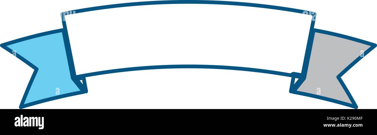 Ribbon banner symbol Stock Vector Image & Art - Alamy