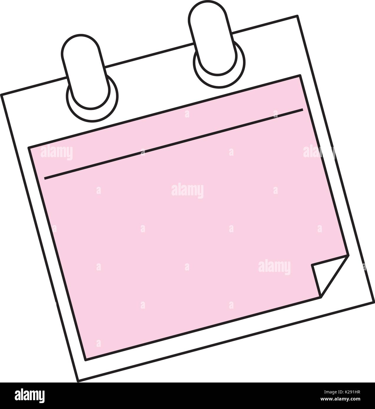 Empty notes isolated Stock Vector Image & Art - Alamy