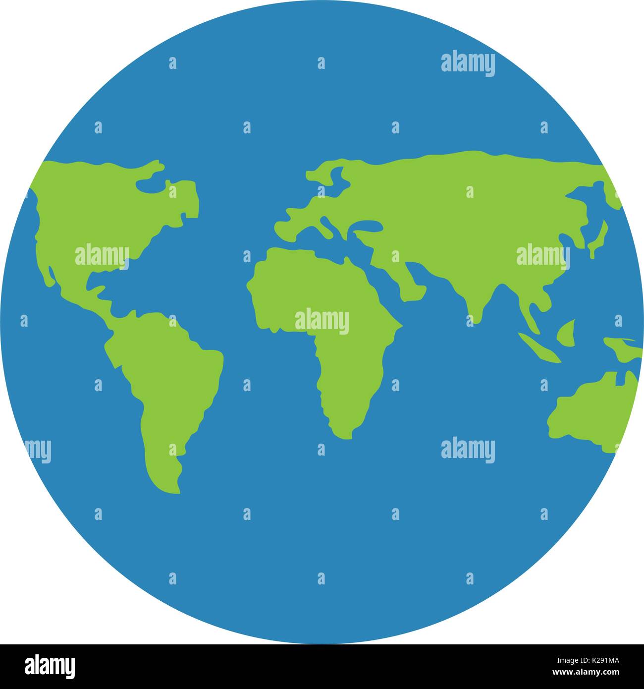 Isolated world earth Stock Vector Image & Art - Alamy