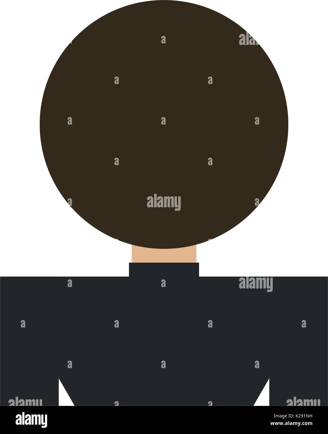 Man back cartoon Stock Vector Image & Art - Alamy