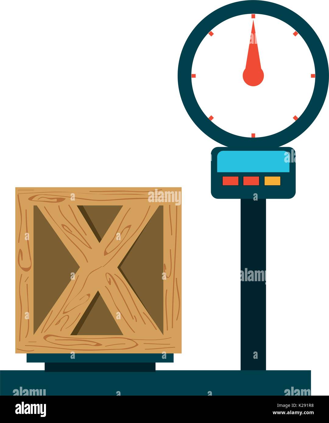 Cargo weight balance Stock Vector Image & Art - Alamy