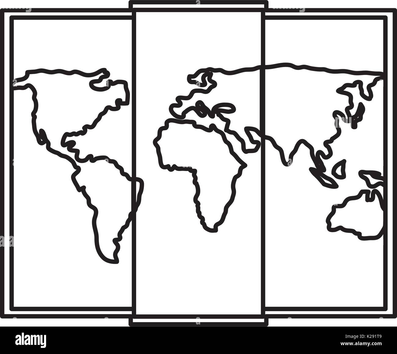 World map symbol Stock Vector Image & Art - Alamy