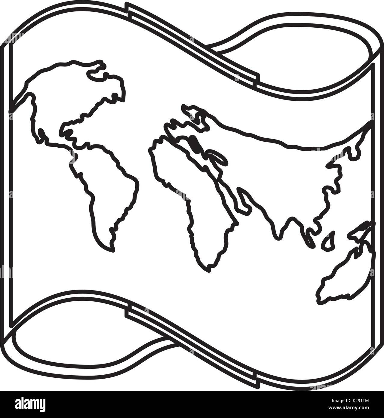 World map symbol Stock Vector Image & Art - Alamy