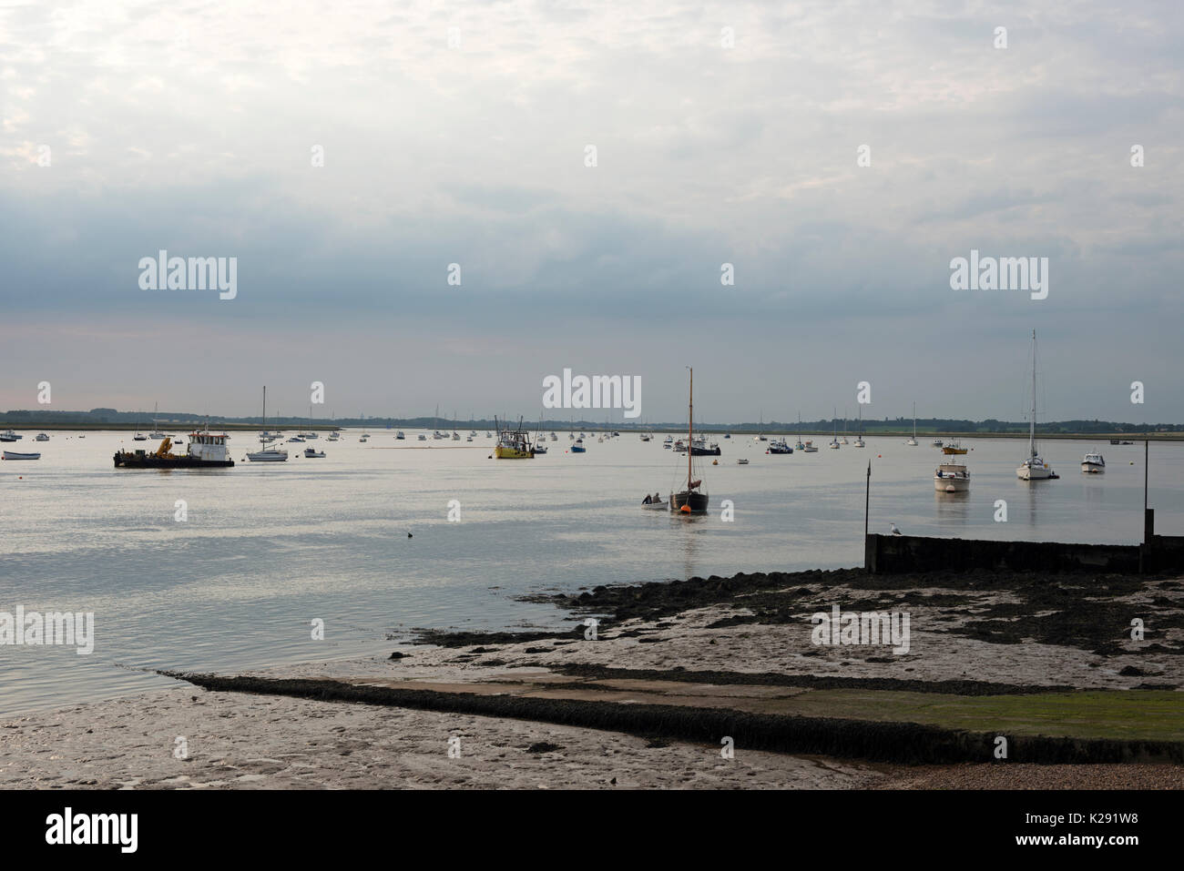 River Deben, Bawdsey Ferry, Suffolk, England Stock Photo - Alamy