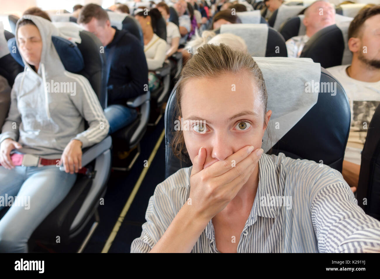 Flight panic hi-res stock photography and images - Alamy