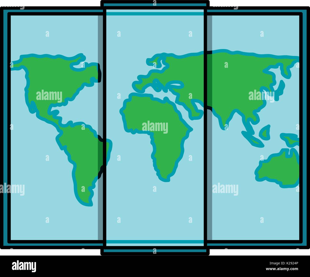 World map symbol Stock Vector Image & Art - Alamy