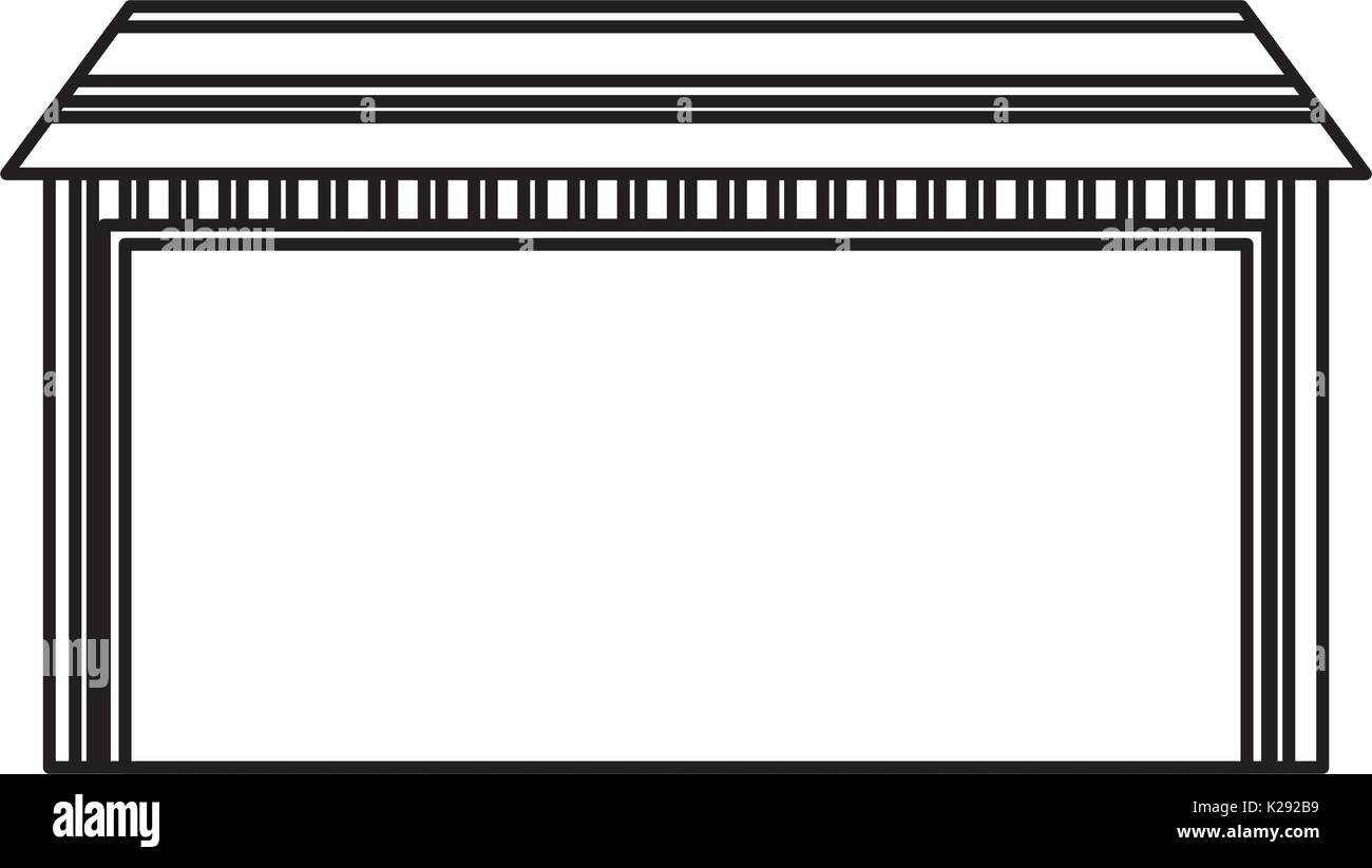 Interior empty warehouse factory Stock Vector Images - Alamy