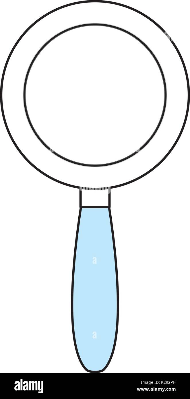 Magnifying glass symbol Stock Vector Image & Art - Alamy