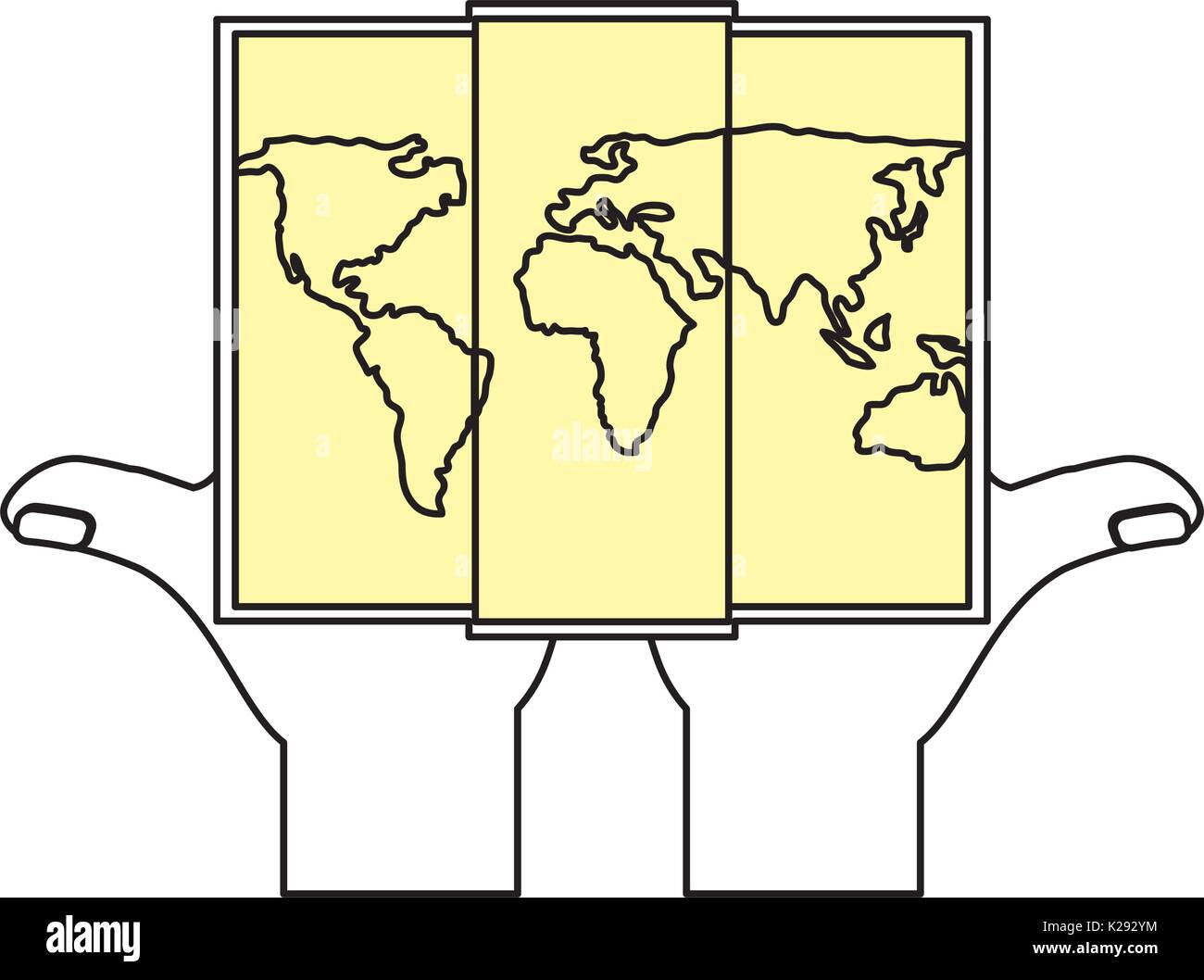 World map symbol Stock Vector Image & Art - Alamy