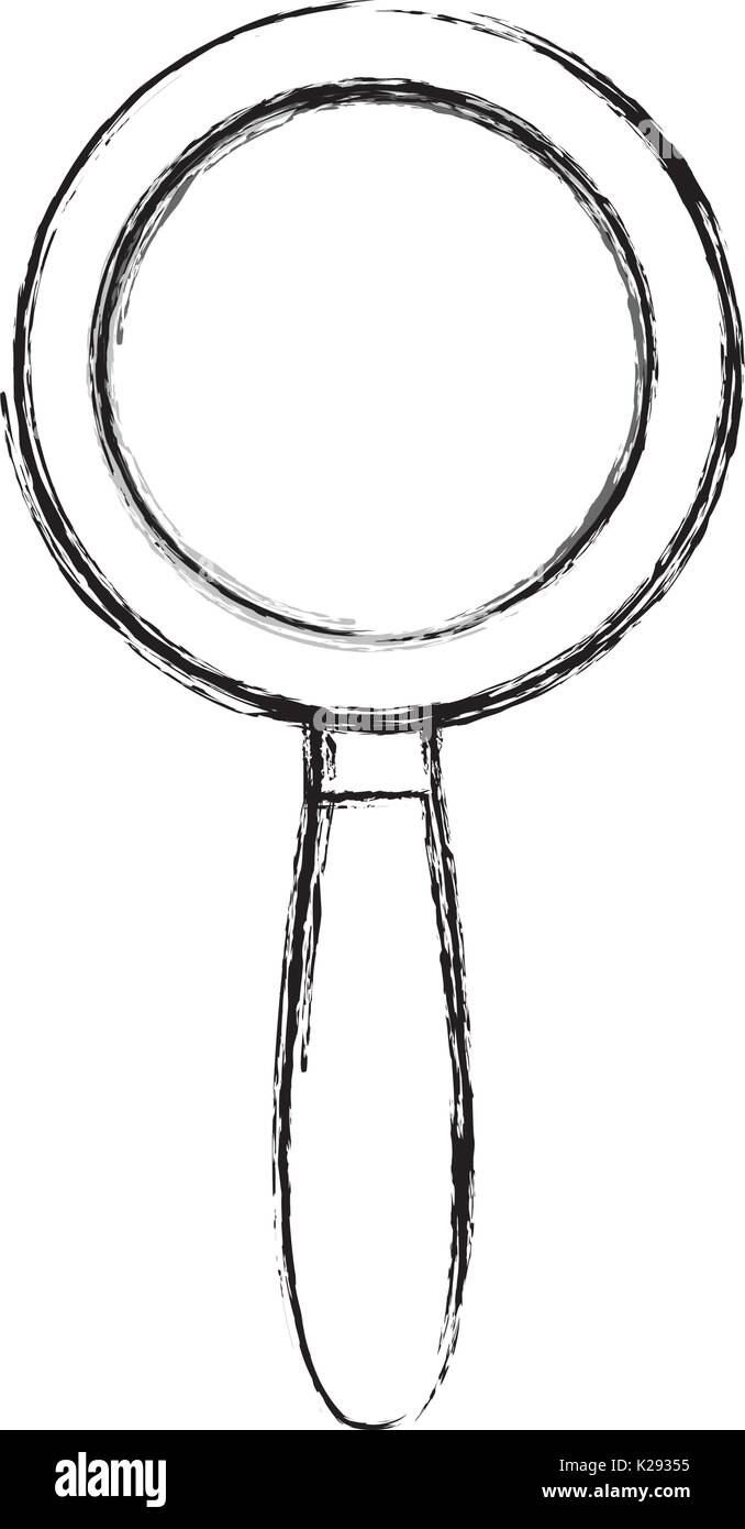 Magnifying glass symbol Stock Vector Image & Art - Alamy