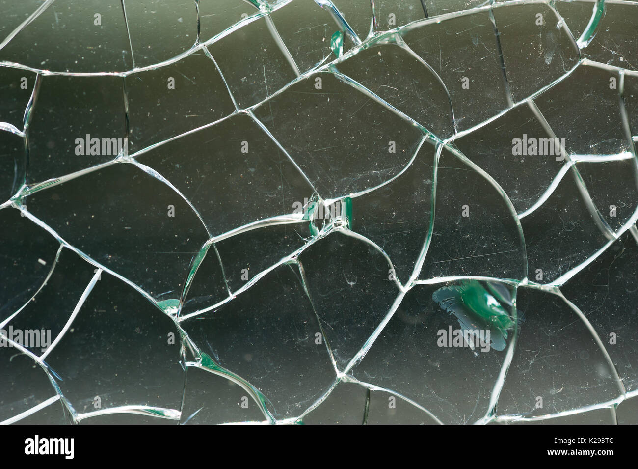 Broken glass texture Stock Photo - Alamy