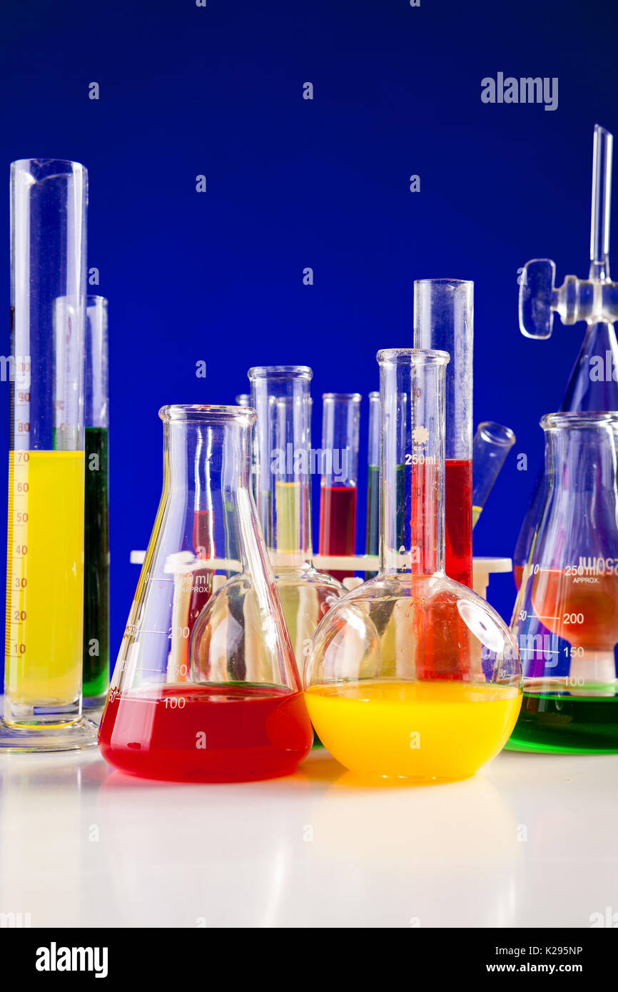 Chemicals in set tubes hi-res stock photography and images - Alamy