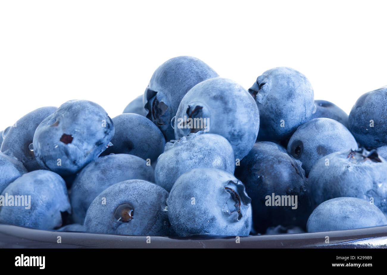 Blue blueberries closeup hi-res stock photography and images - Alamy