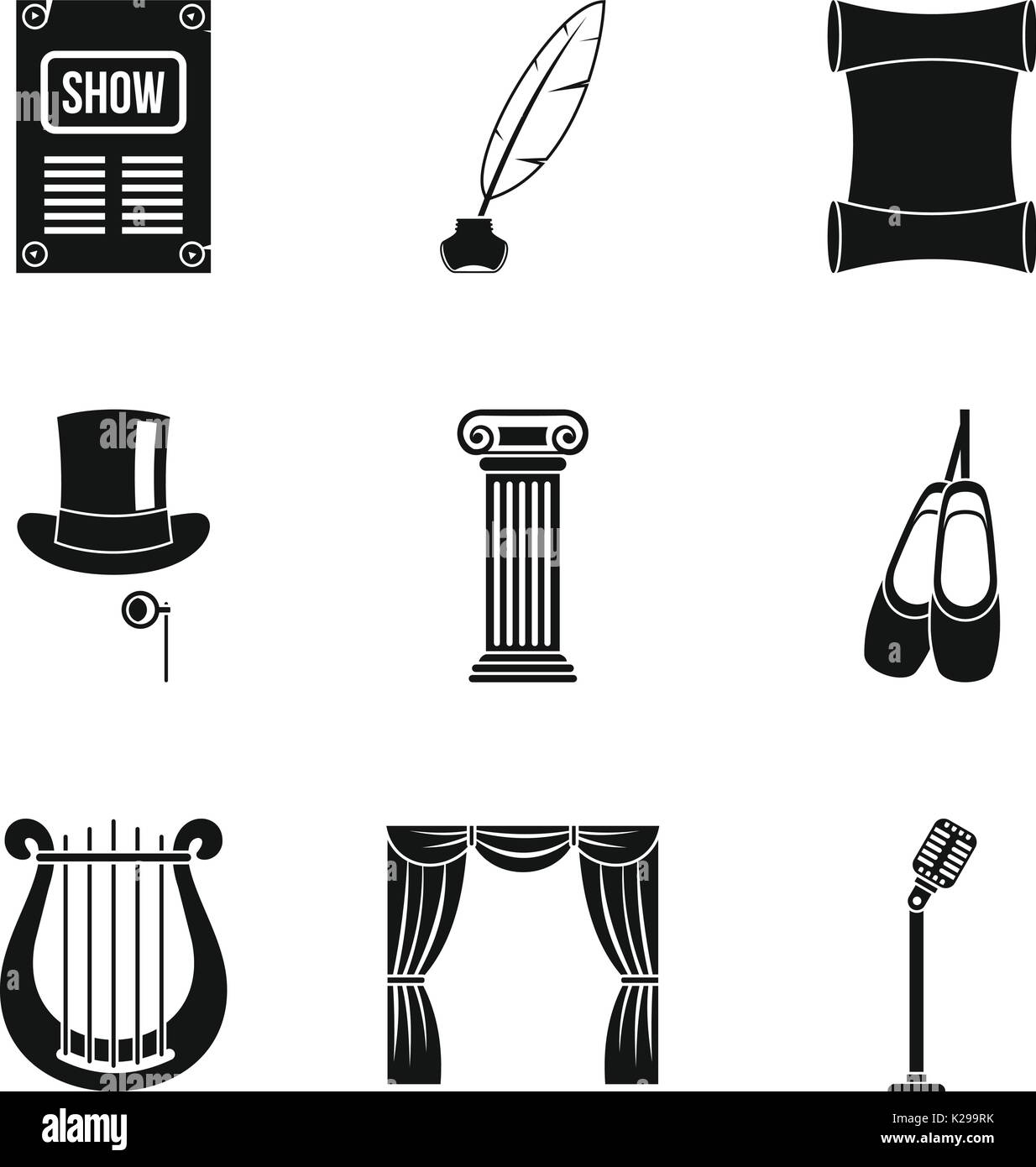 Showroom theater Stock Vector Images - Alamy