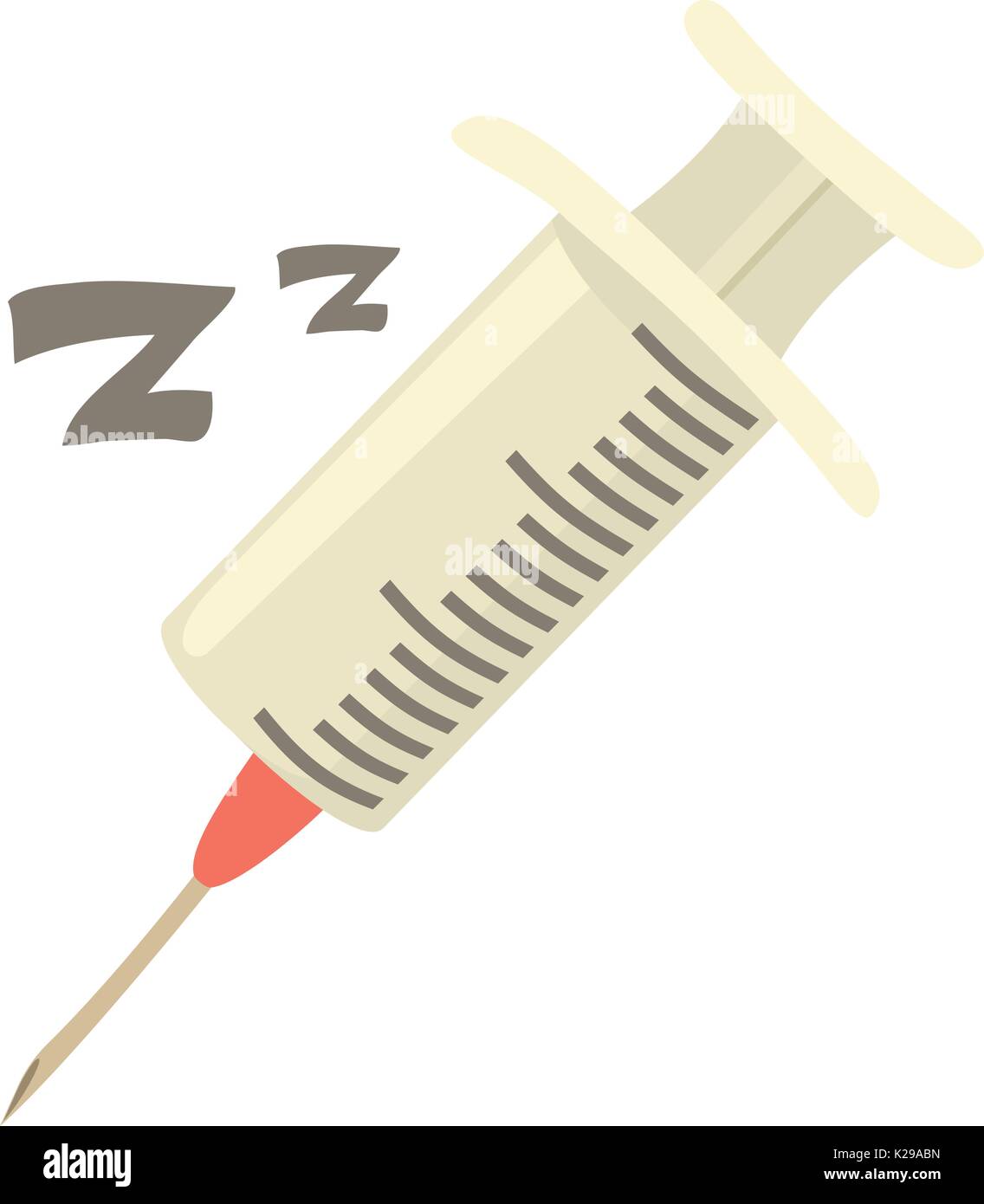 Syringe icon, cartoon style Stock Vector Image & Art - Alamy