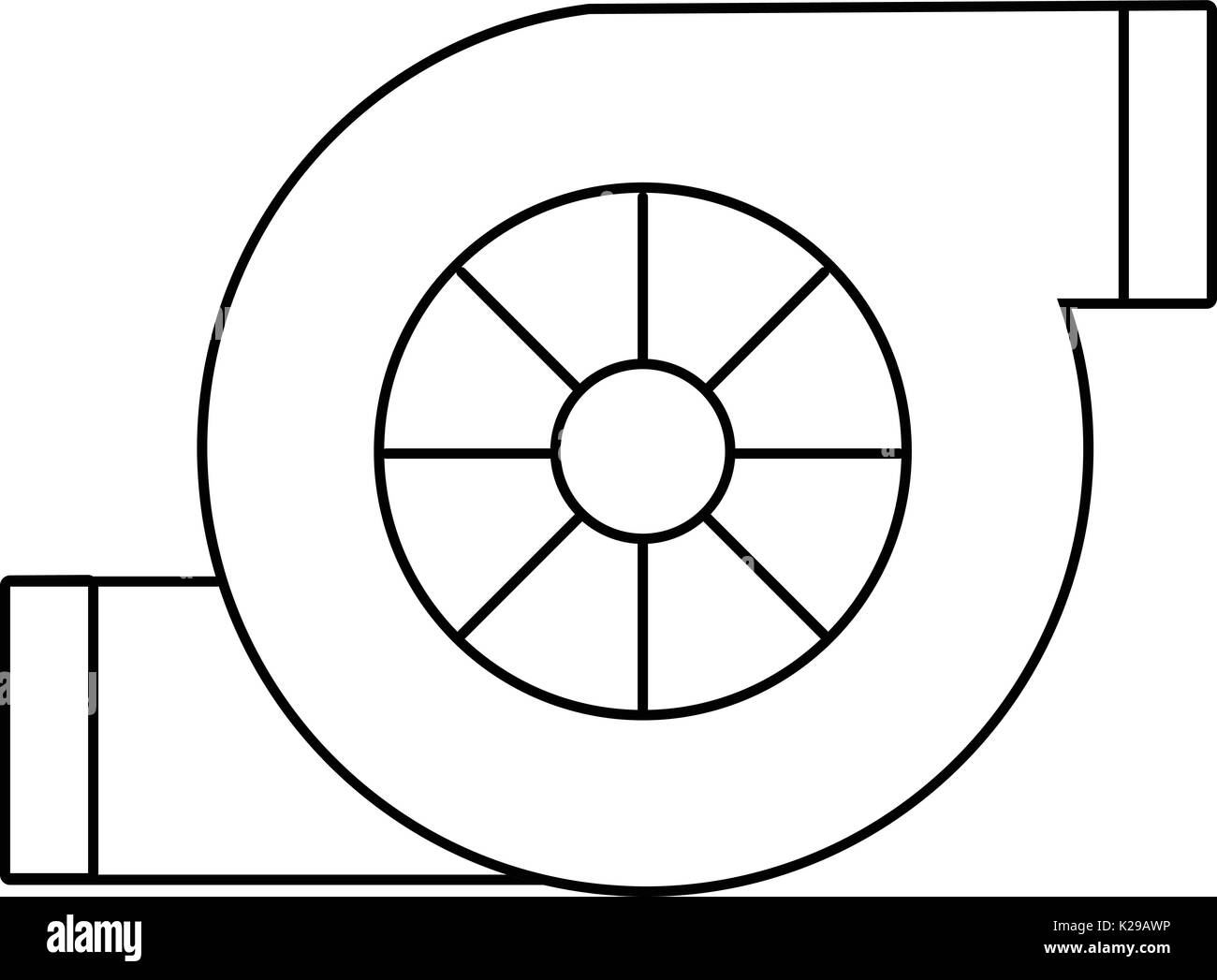 Air filter intake Stock Vector Images - Alamy