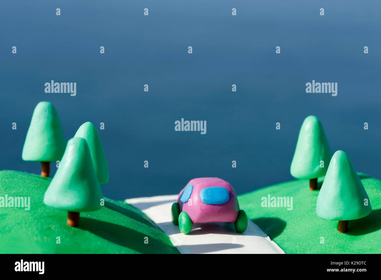 Plasticine car hi-res stock photography and images - Alamy