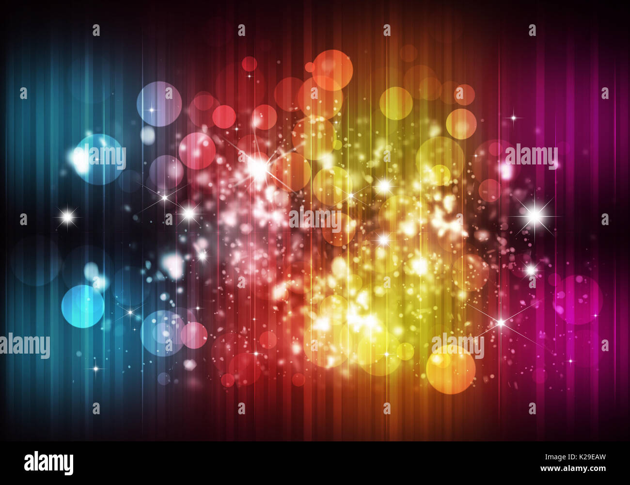 abstract multicolor party music background for flyers and nightclub ...