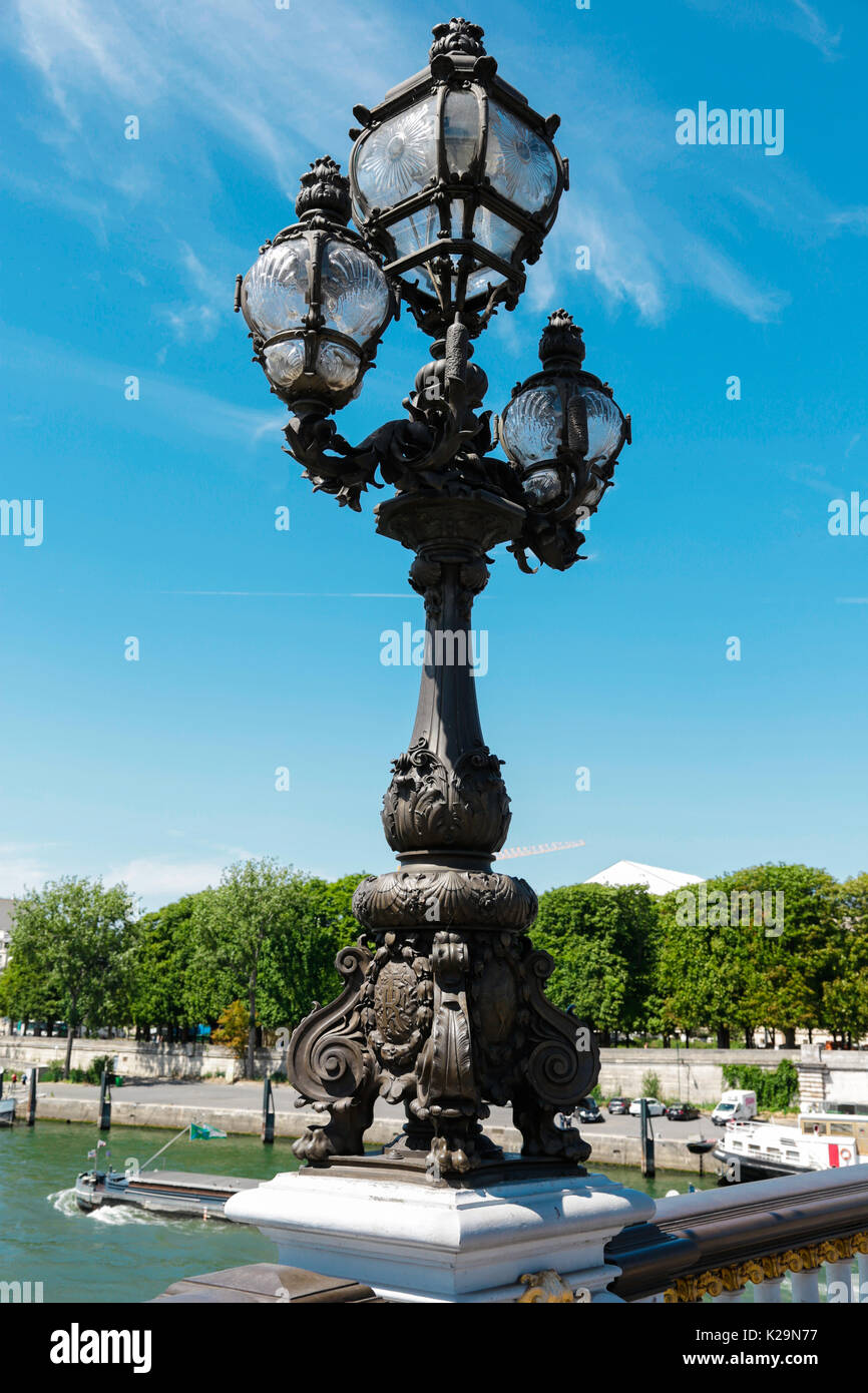 Bridge Alexandre III, paris france: palace architecture symbol of ...
