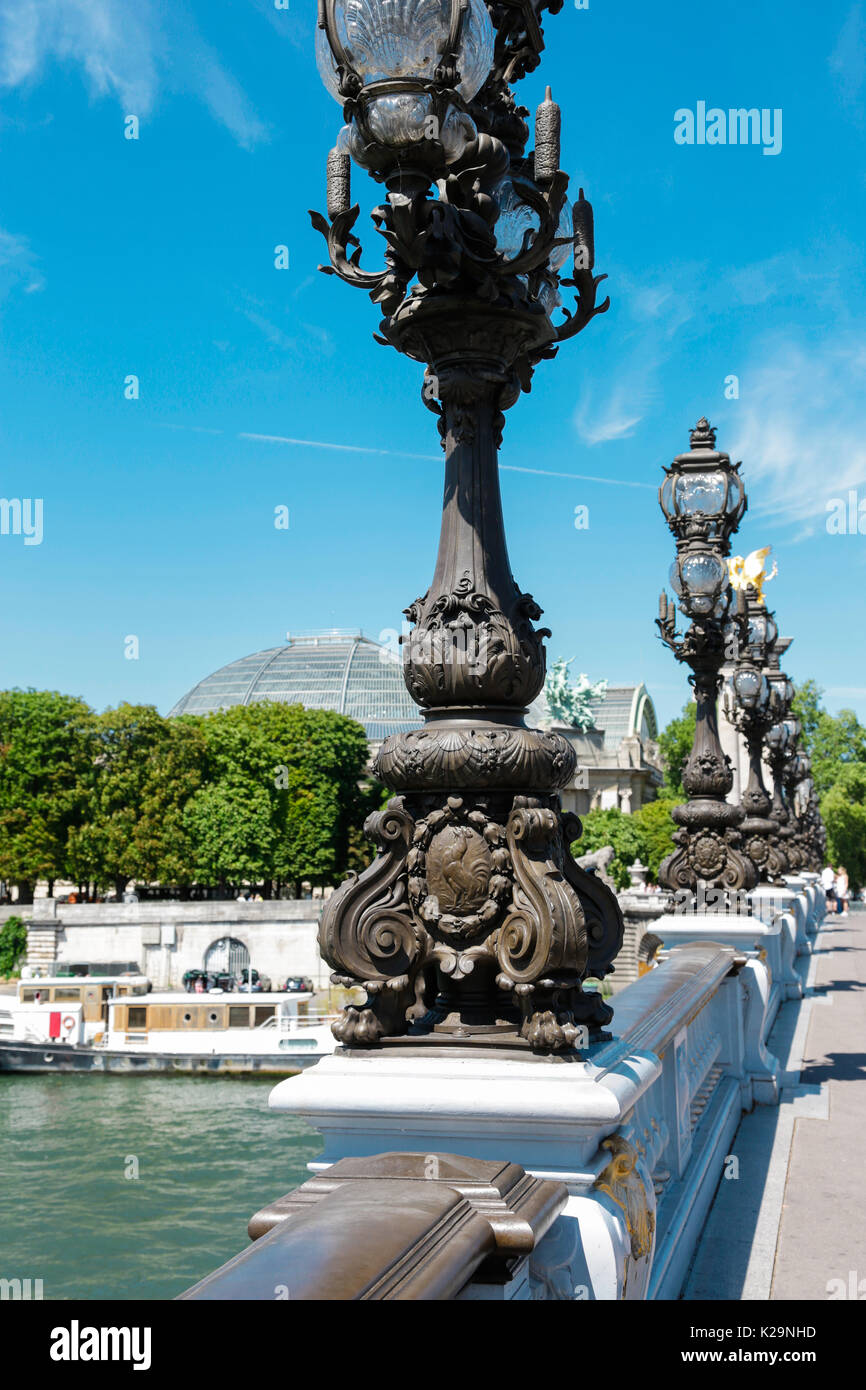 Bridge Alexandre III, paris france: palace architecture symbol of ...