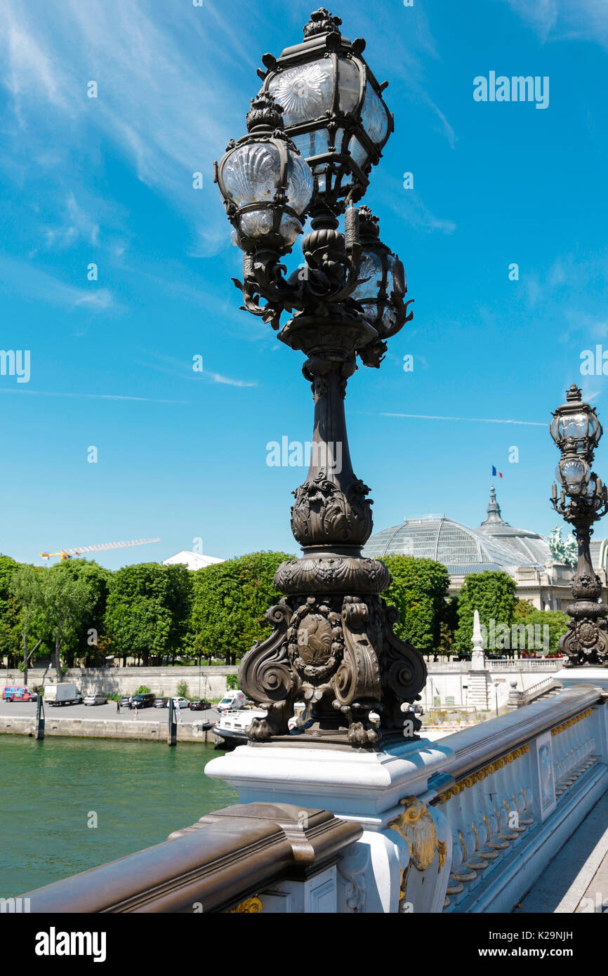 Bridge Alexandre III, paris france: palace architecture symbol of ...