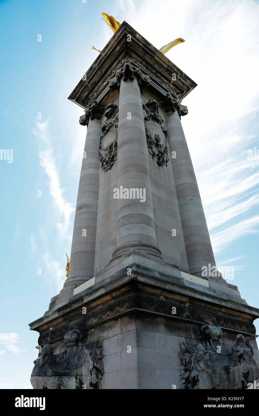 Bridge Alexandre III, paris france: palace architecture symbol of ...