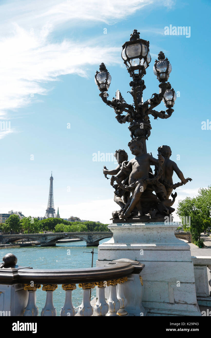 Bridge Alexandre III, paris france: palace architecture symbol of ...